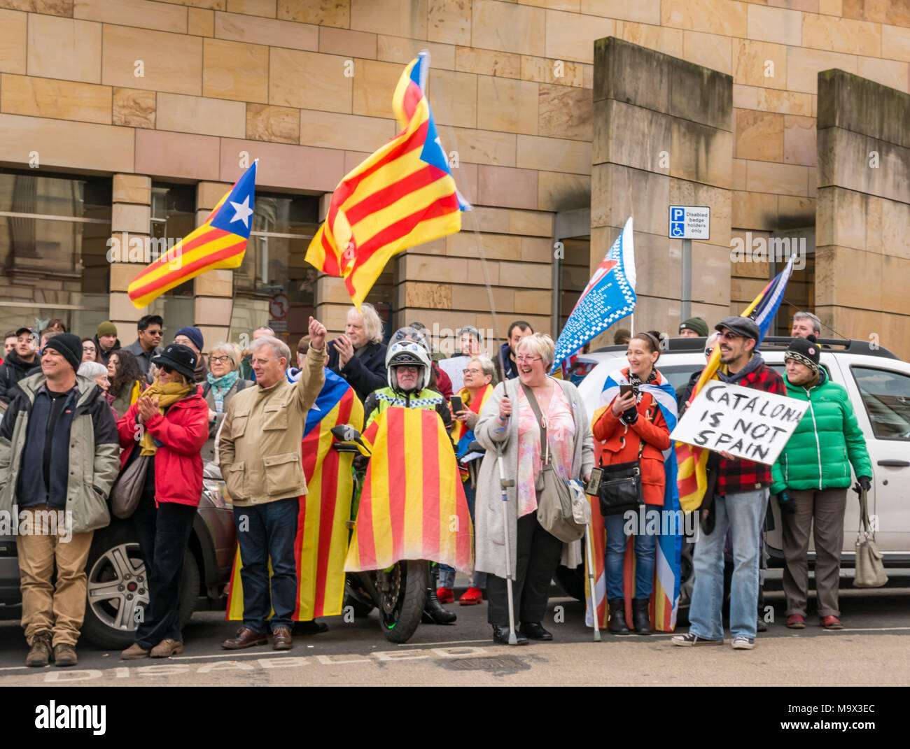 Scotland spain flag hi-res stock photography and images - Alamy