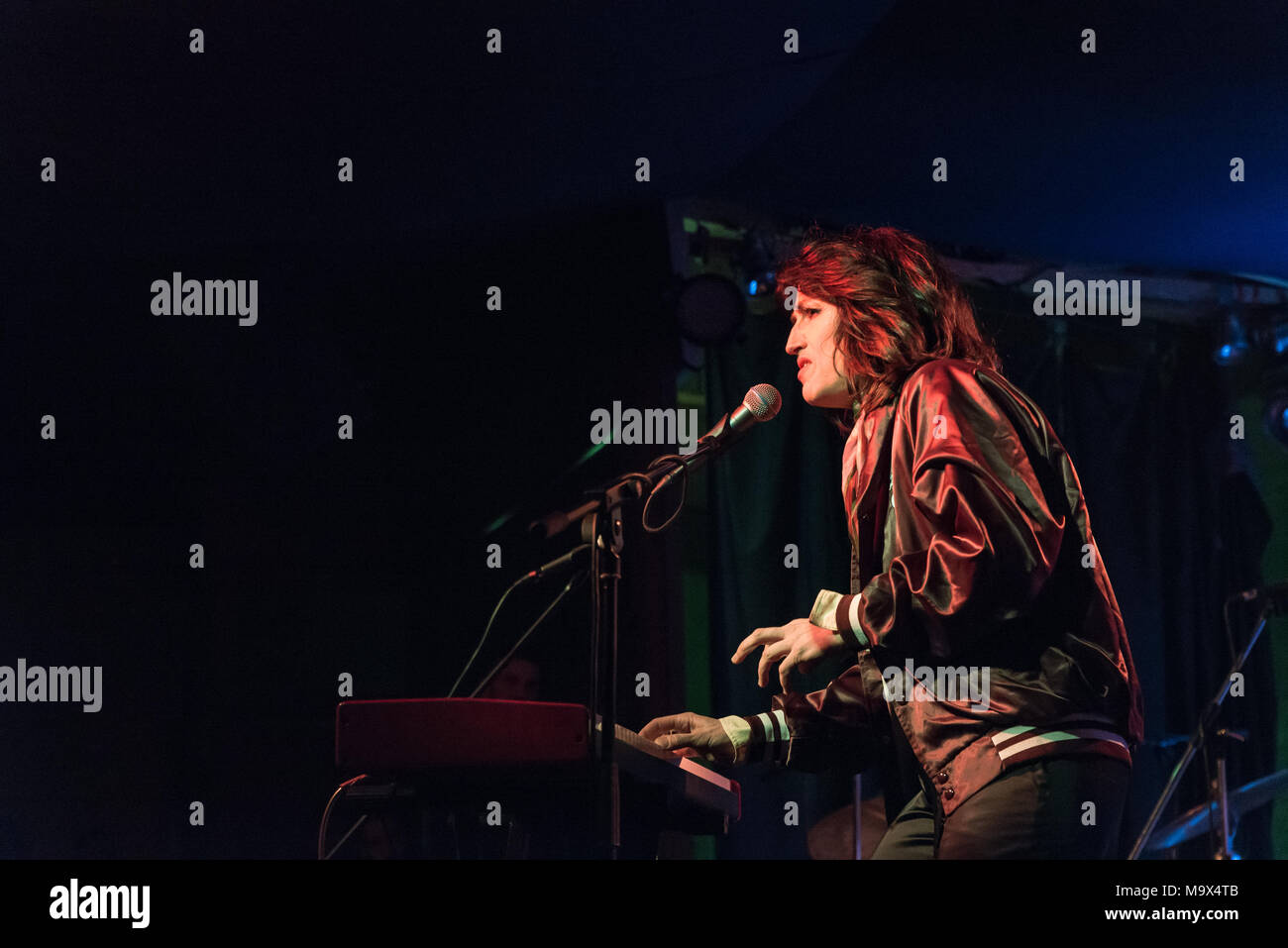 Milan, Italy. 27 March 2018. American singer Joan Wasser, known by her ...