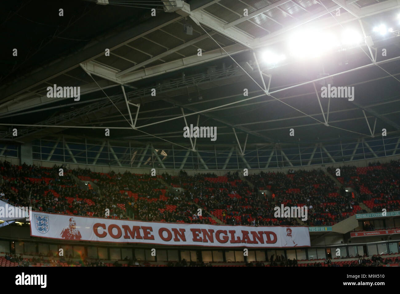 Soccer friendly wembley stadium hi-res stock photography and images - Alamy
