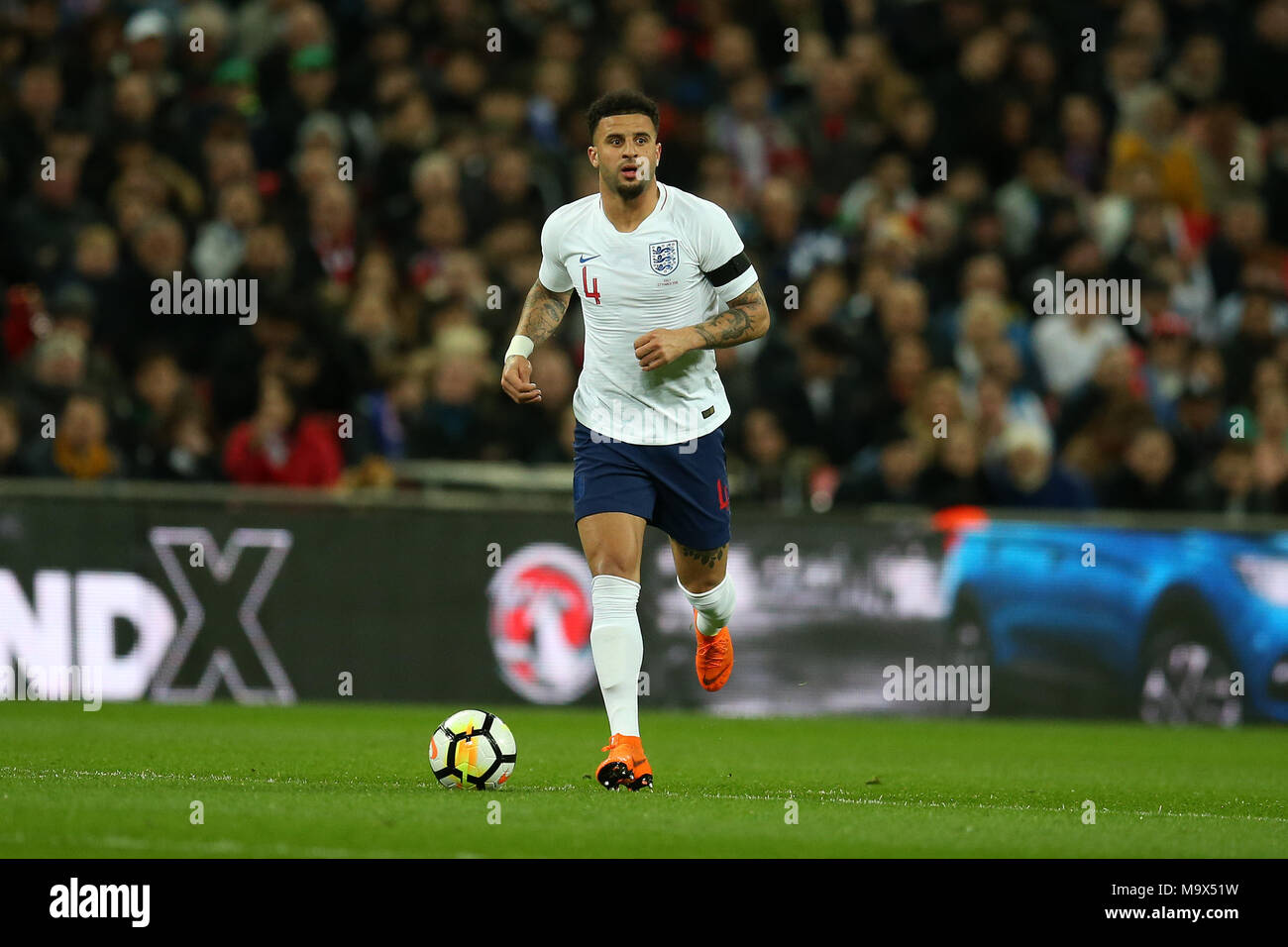 Soccer friendly wembley stadium hi-res stock photography and images - Alamy