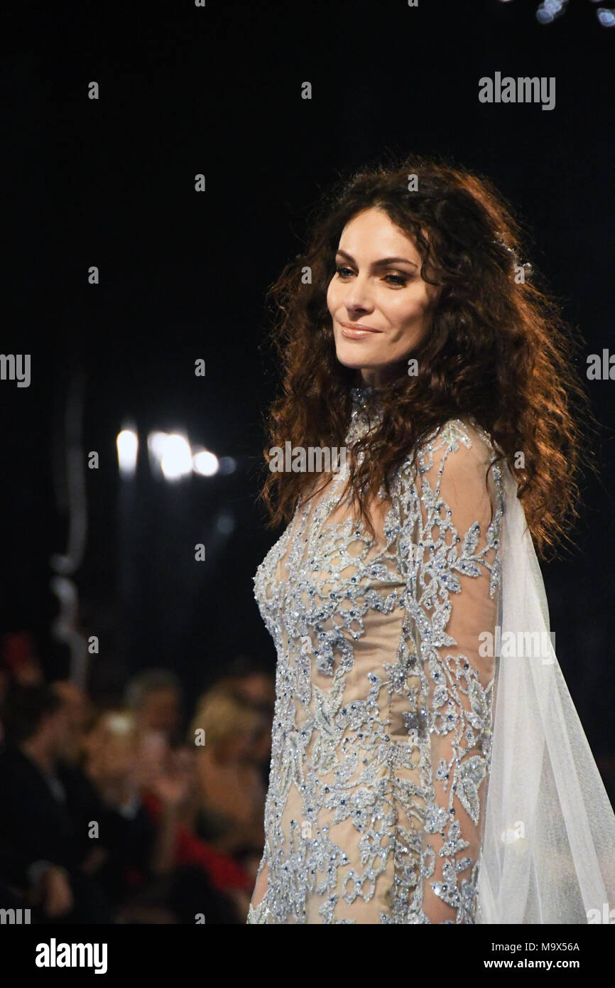 Rome Italy 25 March 2018 Congress Palace - Nicole Fashion Show ...