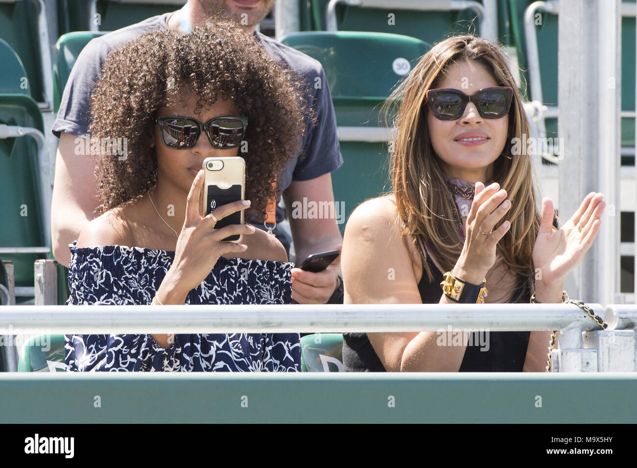 Miami, FL, USA. 27th Mar, 2018. KEY BISCAYNE, FL - March, 27: Model ...