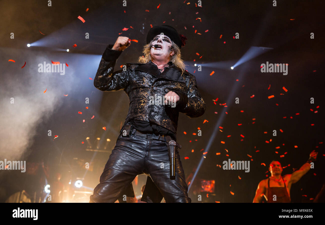 Bournemouth, UK.27th march, 2018. Circus of Horrors at The Pavilion ...