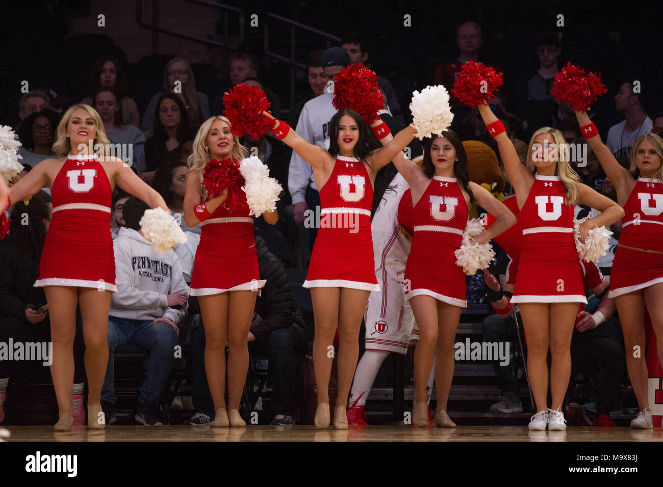 Utah utes cheerleaders hi-res stock photography and images - Alamy