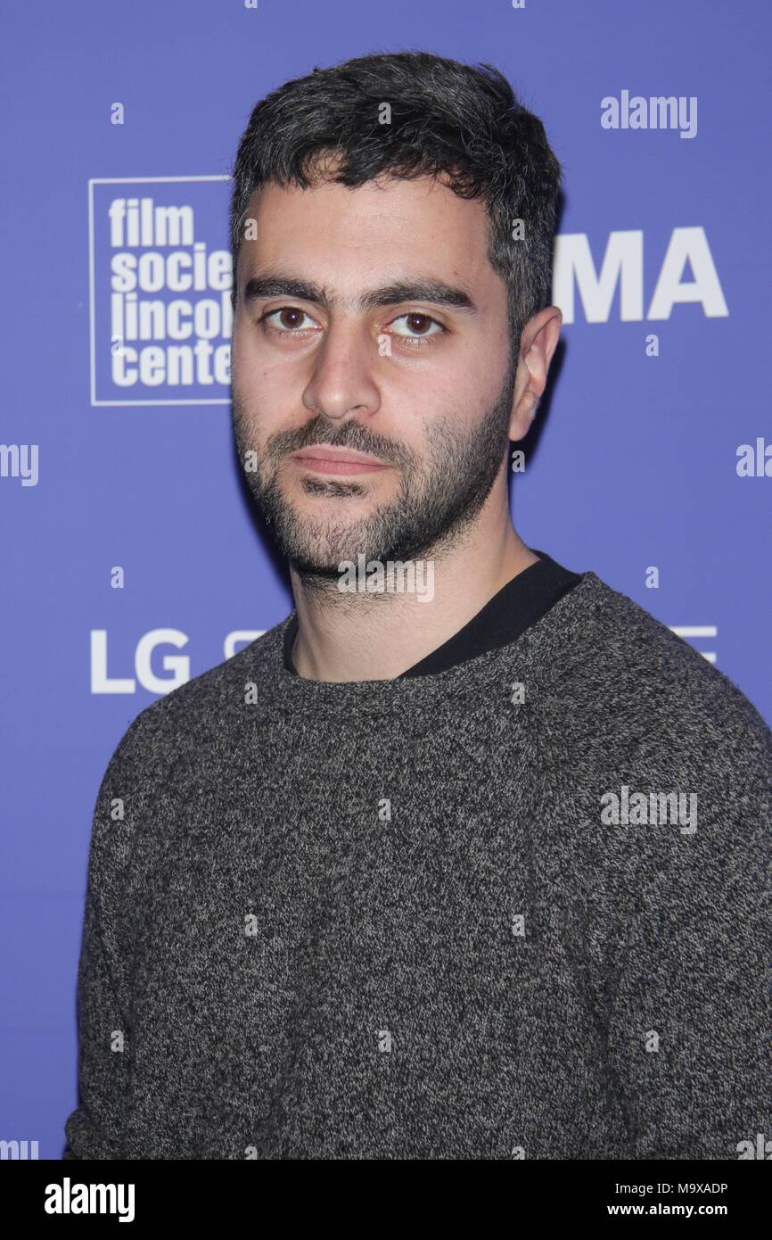New York, NY, USA. 28th Mar, 2018. Arash Nassiri arrives at New ...