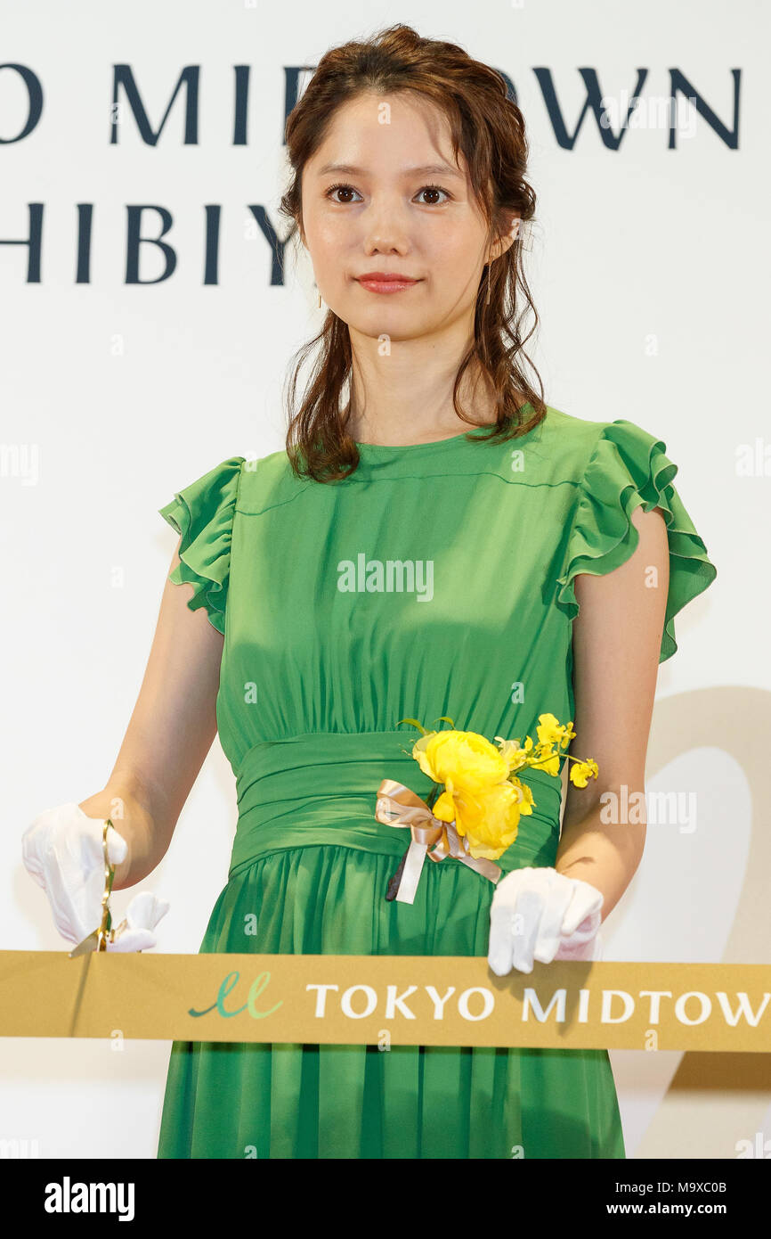 Japanese actress Aoi Miyazaki poses for the cameras during the opening ...