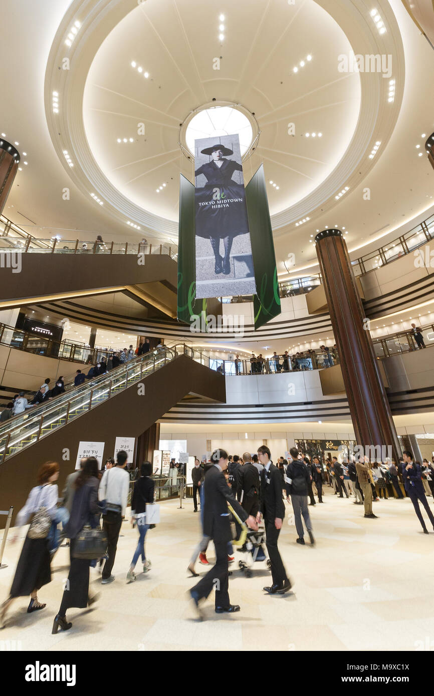 Tokyo Midtown Hibiya shopping mall opens its doors to the public on ...