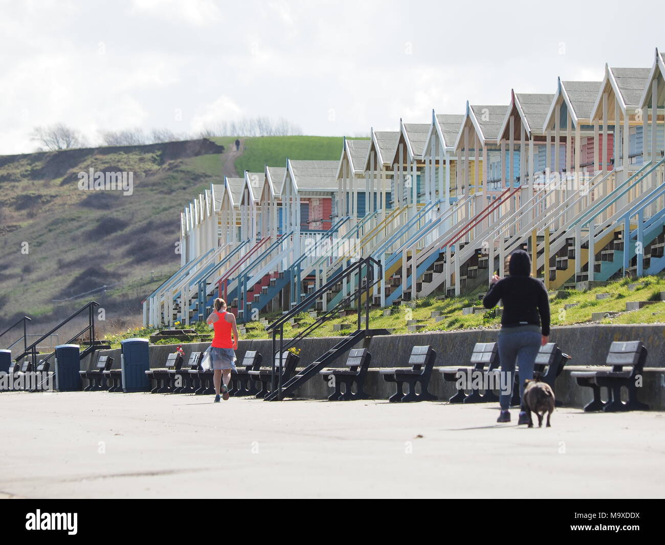 Minster On Sea Kent Uk 29th March 2018 Uk Weather A Bright Sunny Morning In Minster On Sea