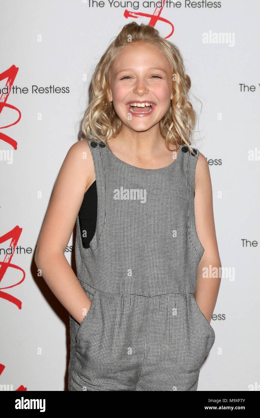 Alyvia Alyn Lind in attendance for THE YOUNG AND THE RESTLESS 45th ...