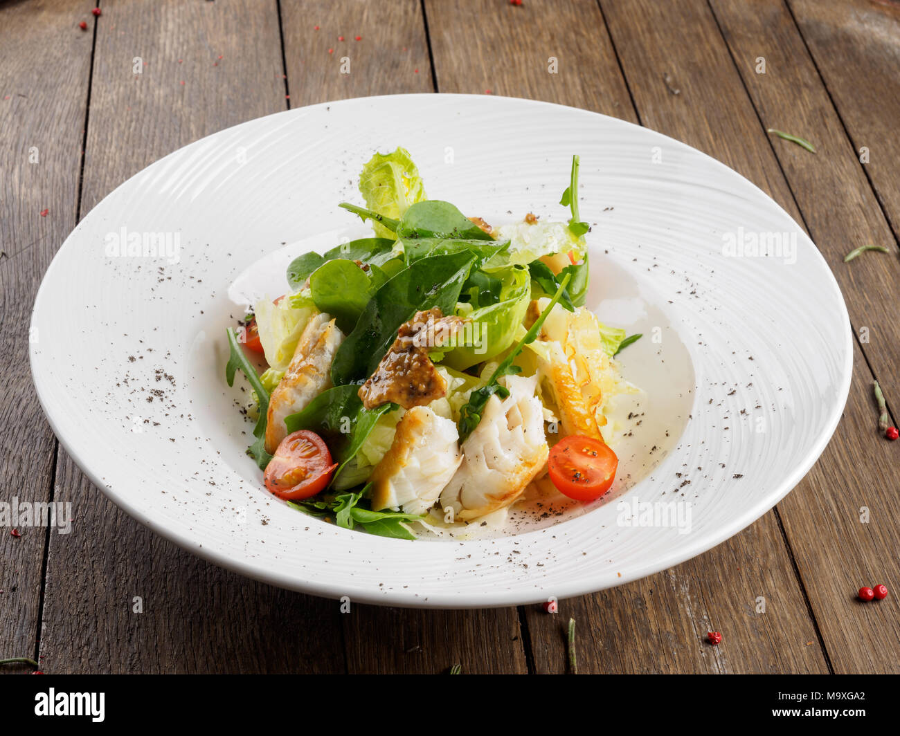 Cooked cod slice hi-res stock photography and images - Alamy