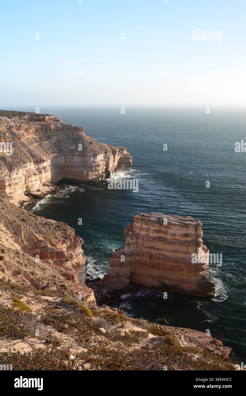 Island Rock. Coastal Cliffs national park. Kalbarri. Western Australia ...