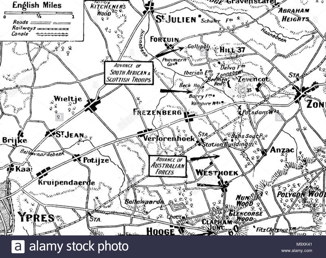 Menin Road Ypres Stock Photos & Menin Road Ypres Stock Images - Alamy