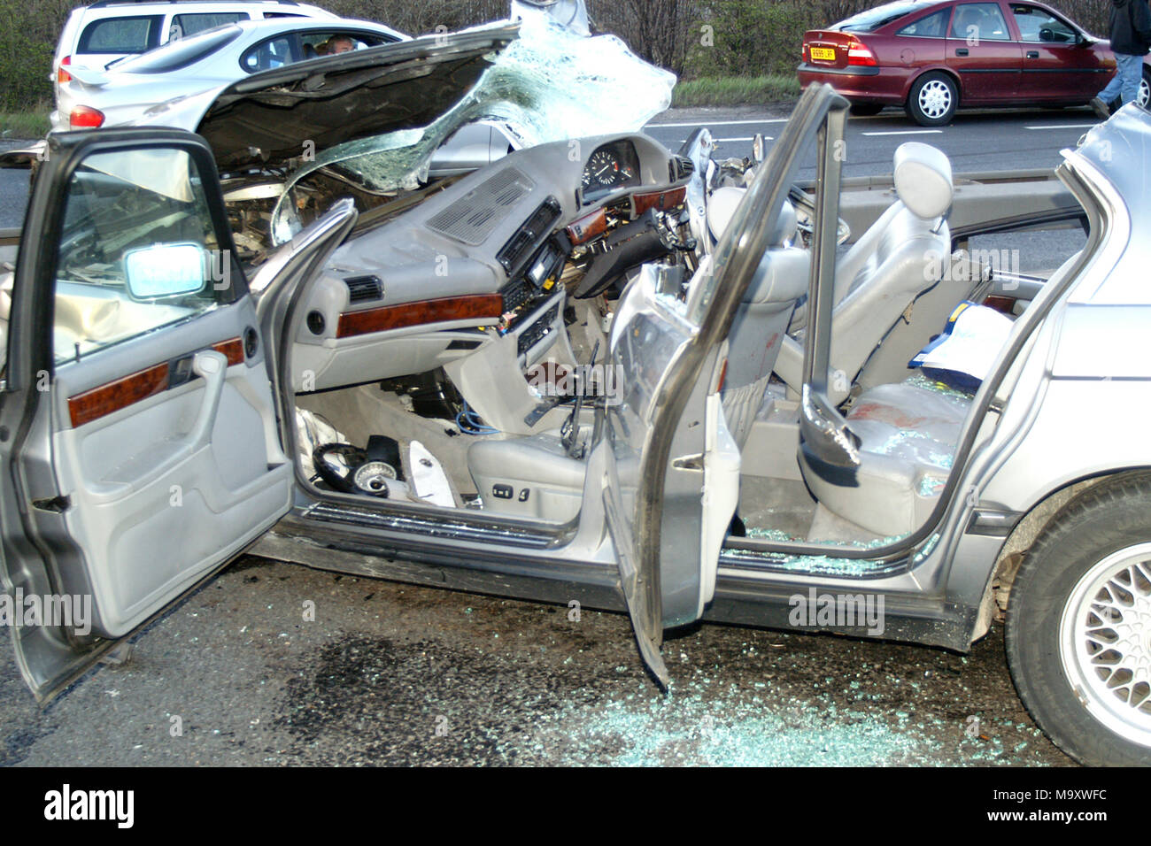 Accident crash transport wreckage hi-res stock photography and images ...