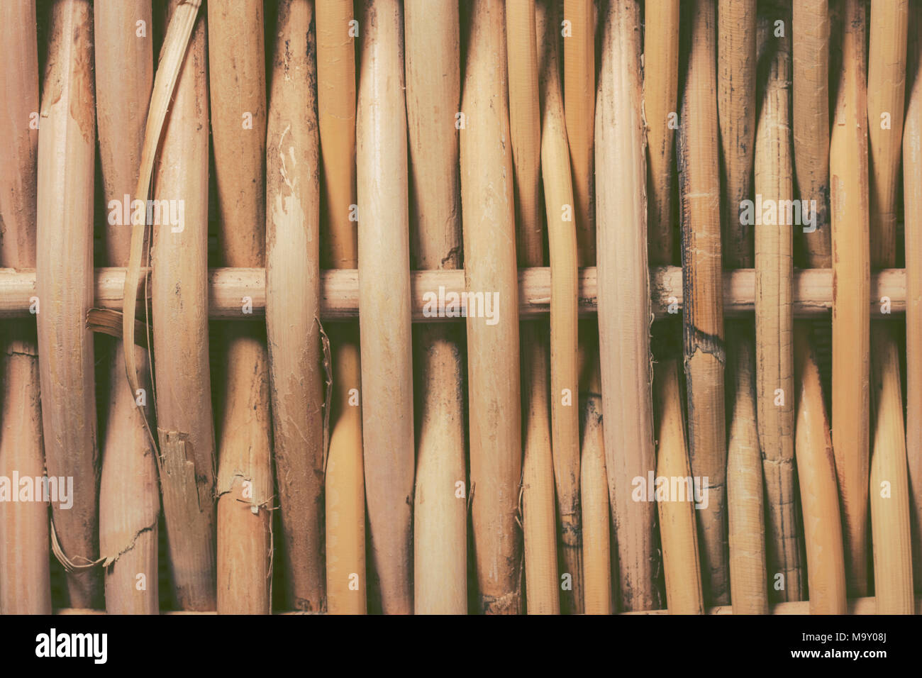 woven rattan with natural patterns Natural ecological background ...