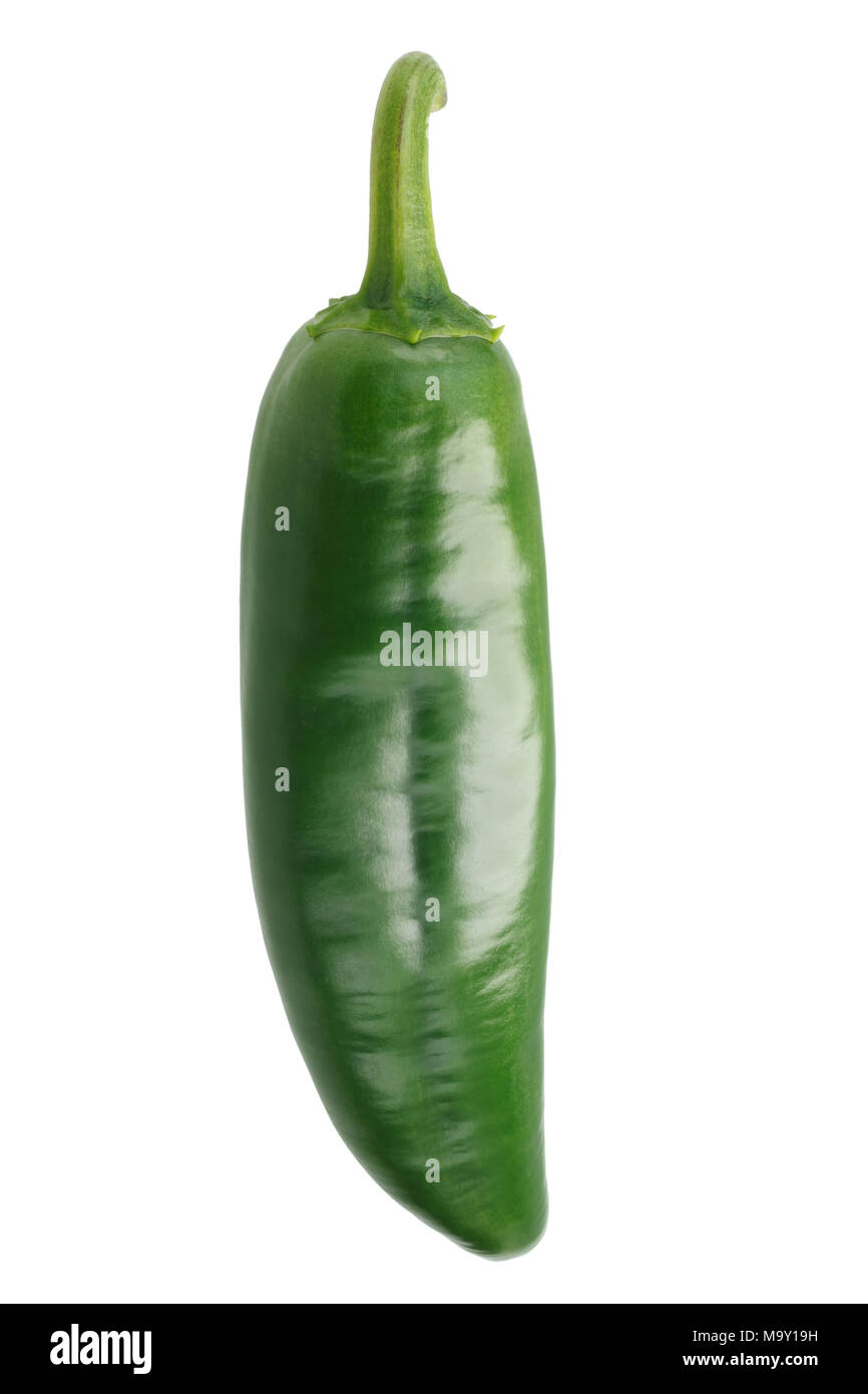 Numex Sandia Chile Pepper. NM Hatch Chili. Clipping paths Stock Photo ...