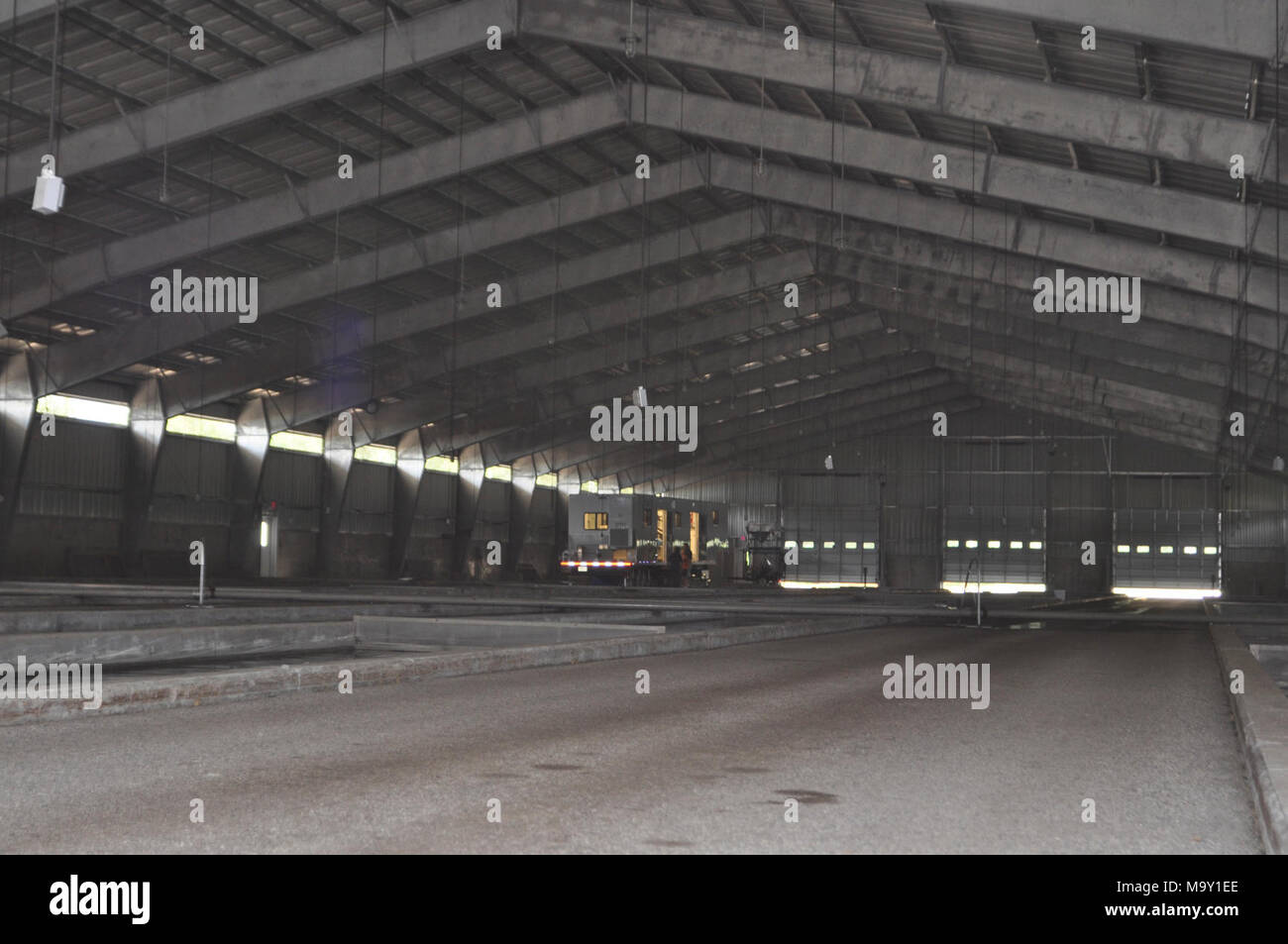 Inside the new hatchery building . Inside the new hatchery building ...