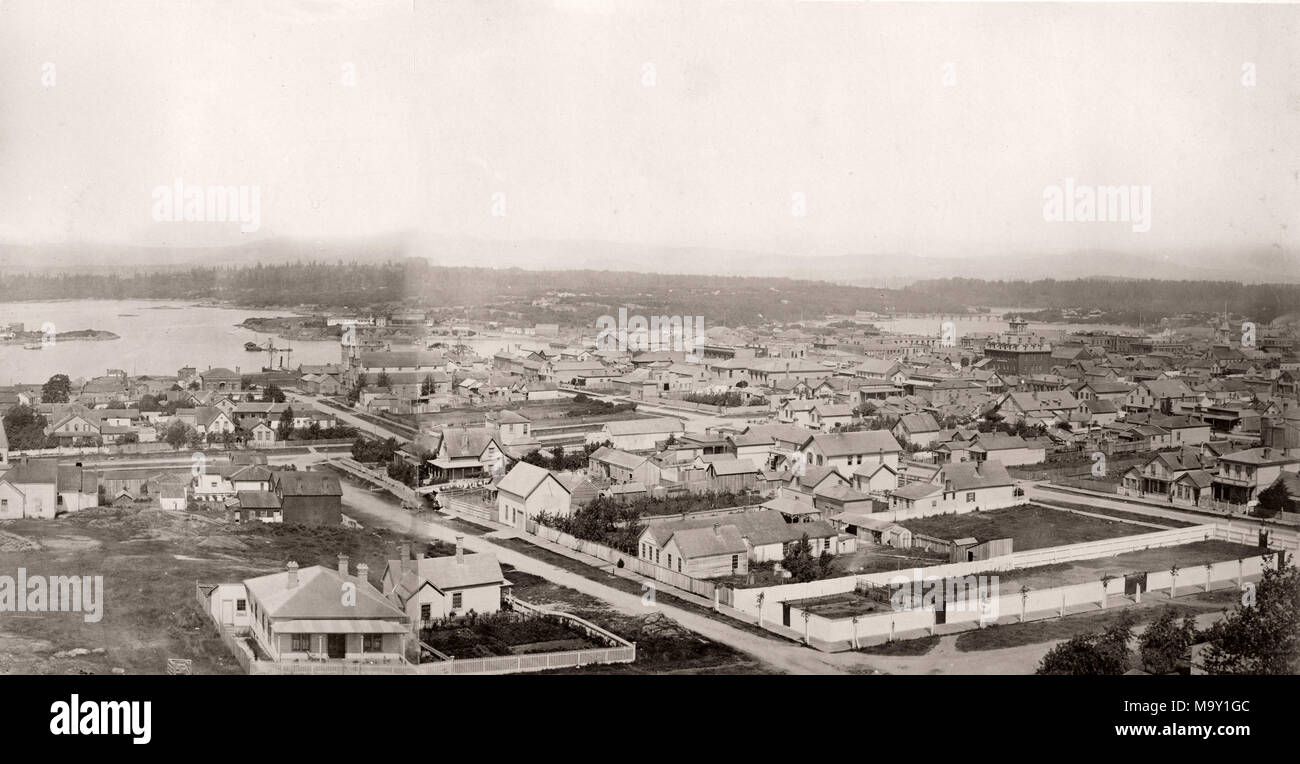 19th century view of victoria canada hi-res stock photography and ...