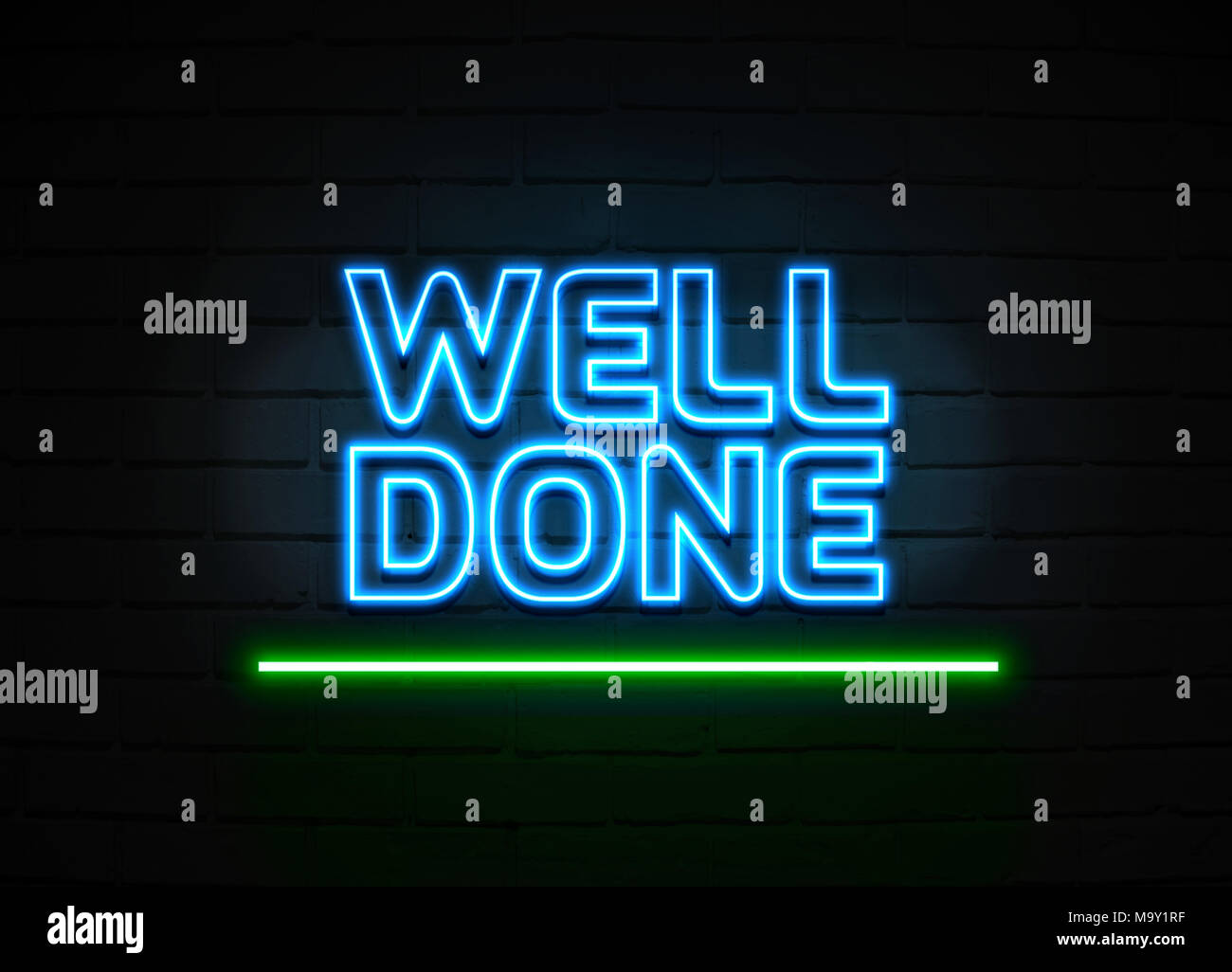 Well done sign hi-res stock photography and images - Alamy