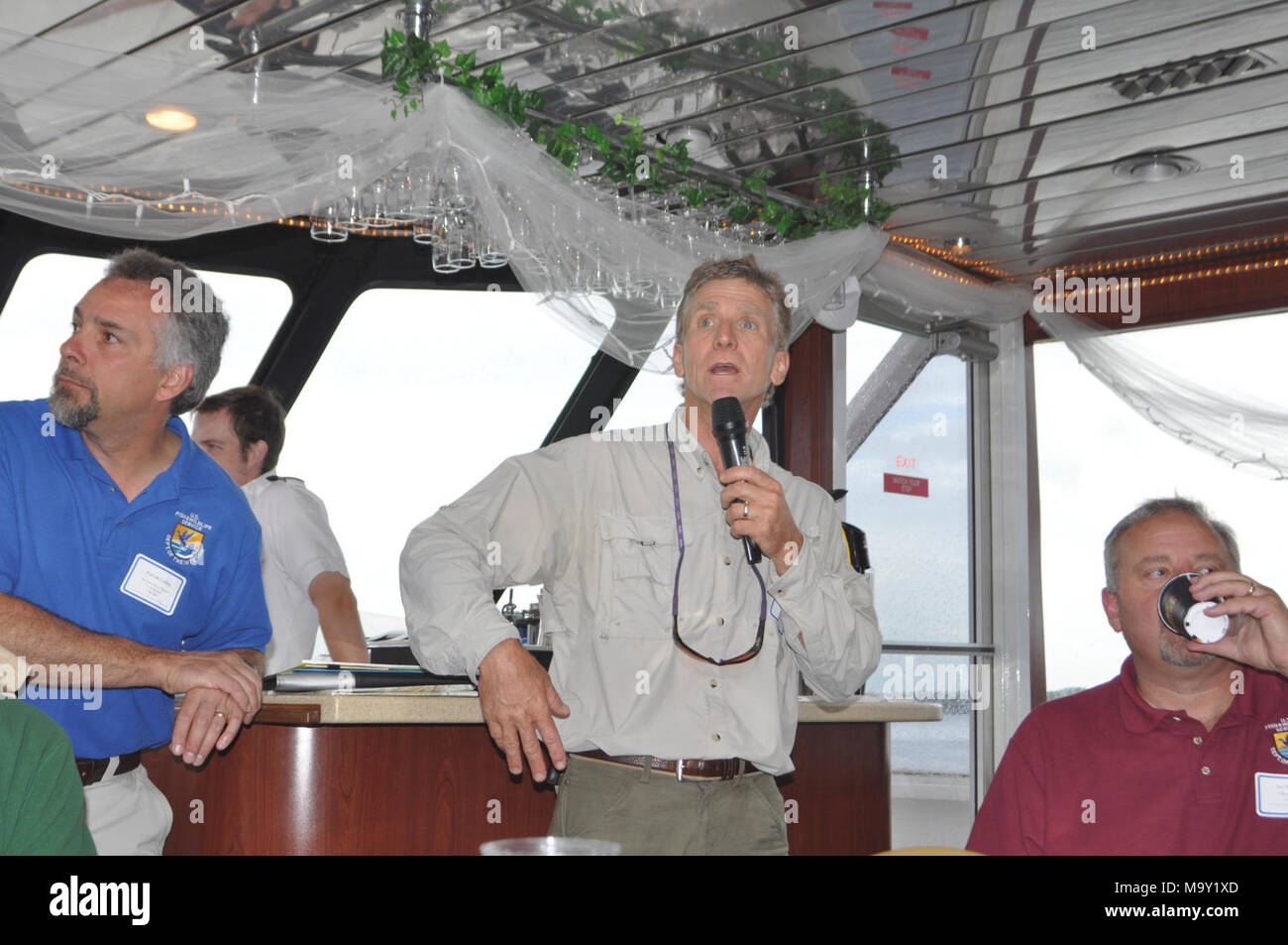 Patrick Collins, USFWS St Louis River Estuary Coordinator, and John ...