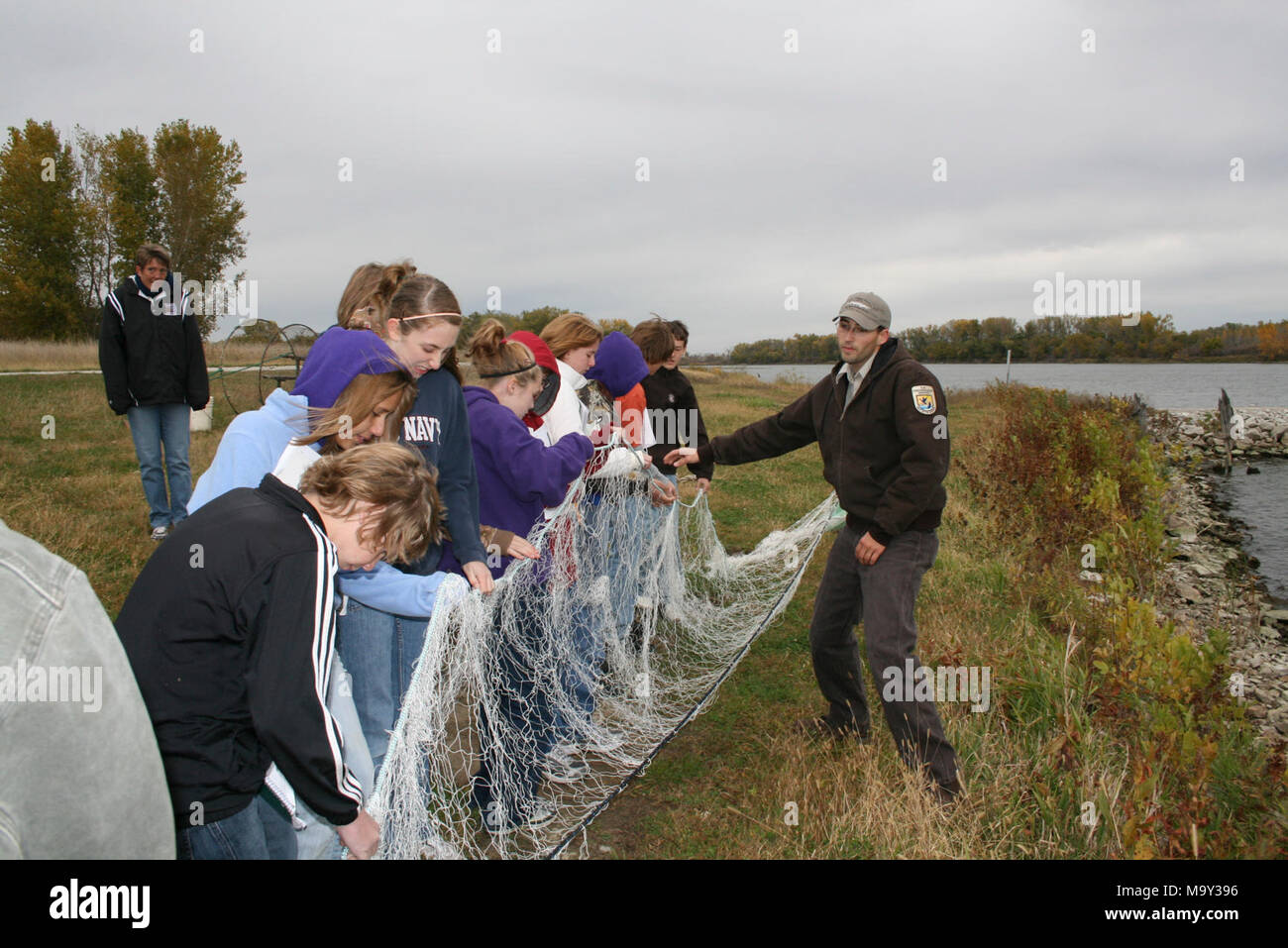 Tools of the Trade. Students learn how fish biologists use different ...
