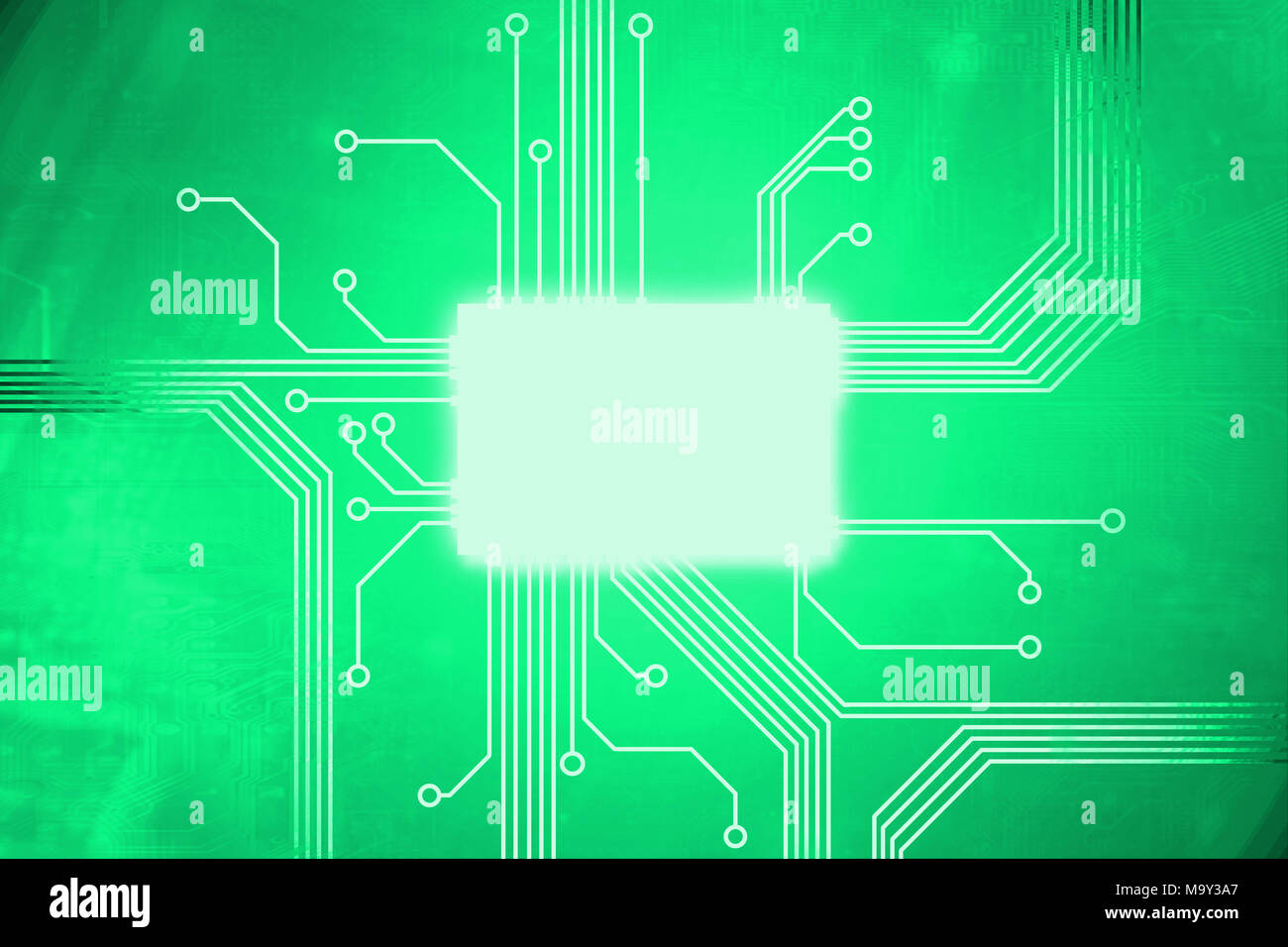 Technology chip setup background Stock Photo - Alamy