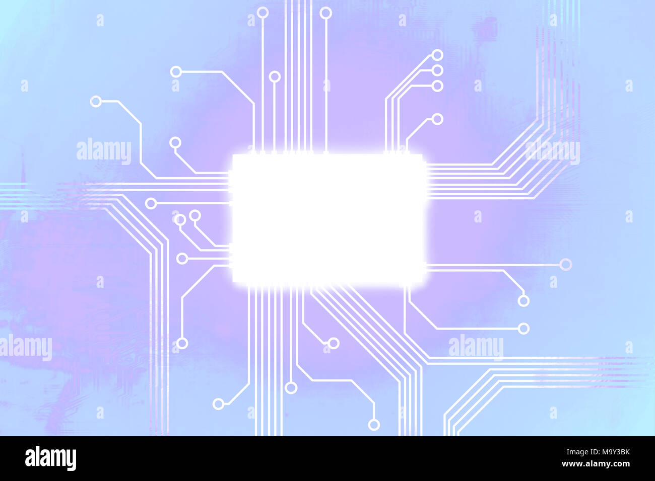 Technology chip setup background Stock Photo - Alamy