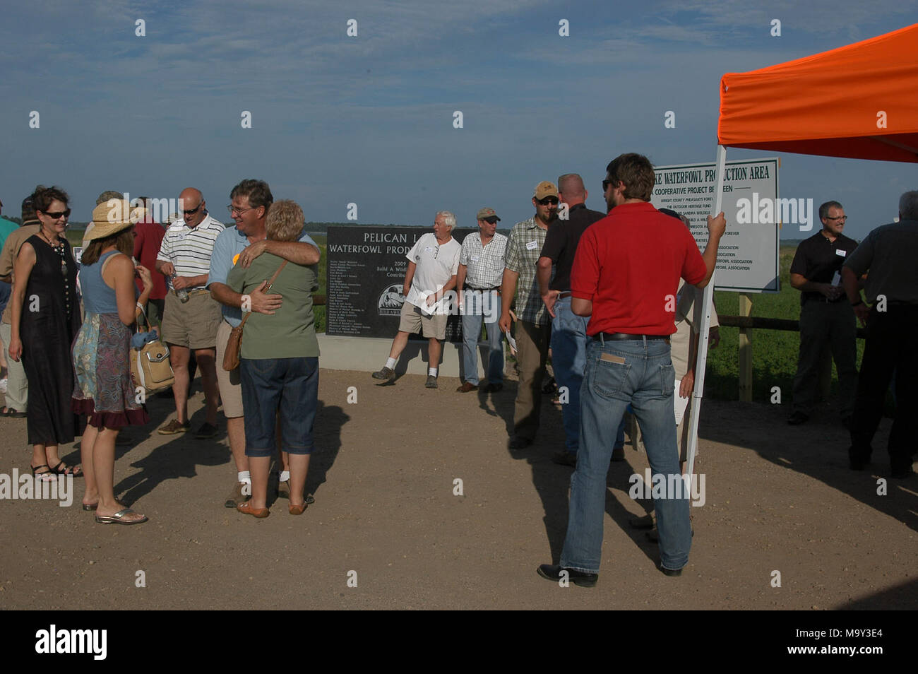 The event felt like a family reunion with many hugs and well-wishes ...