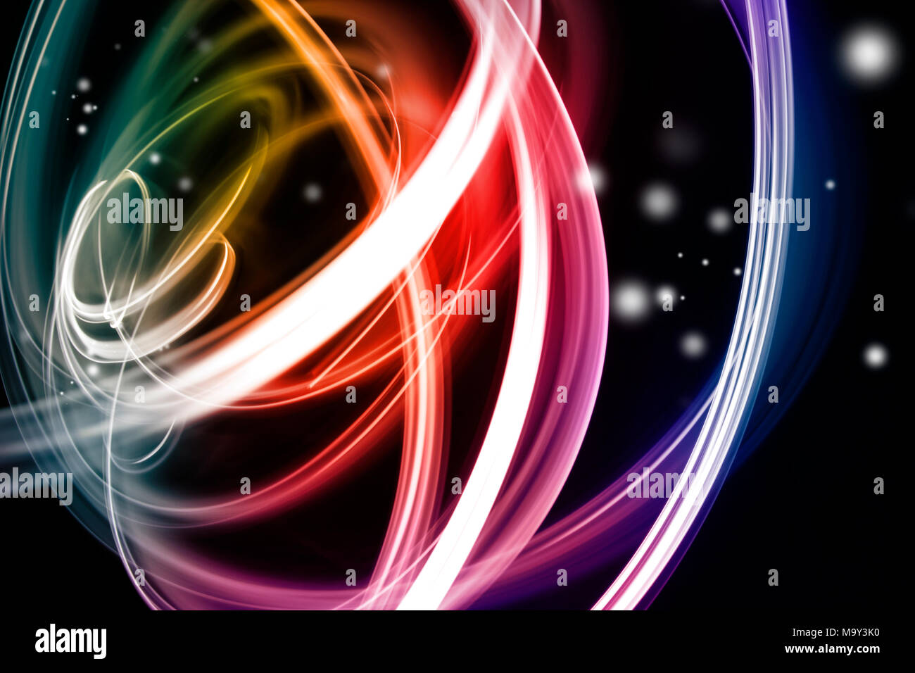 Colorful blurry lines abstract background Stock Photo - Alamy