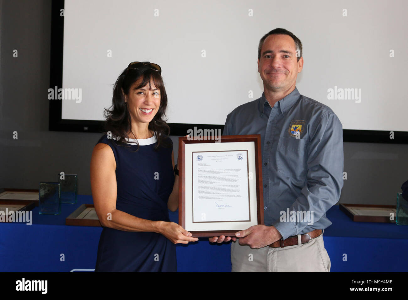 2015 Recovery Champion Awardee. Lotus Vermeer of The Nature Conservancy ...