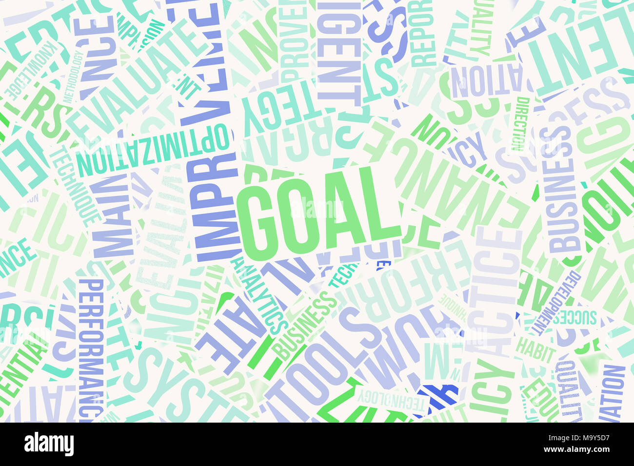 Goal, business word cloud, for design wallpaper, texture or background ...