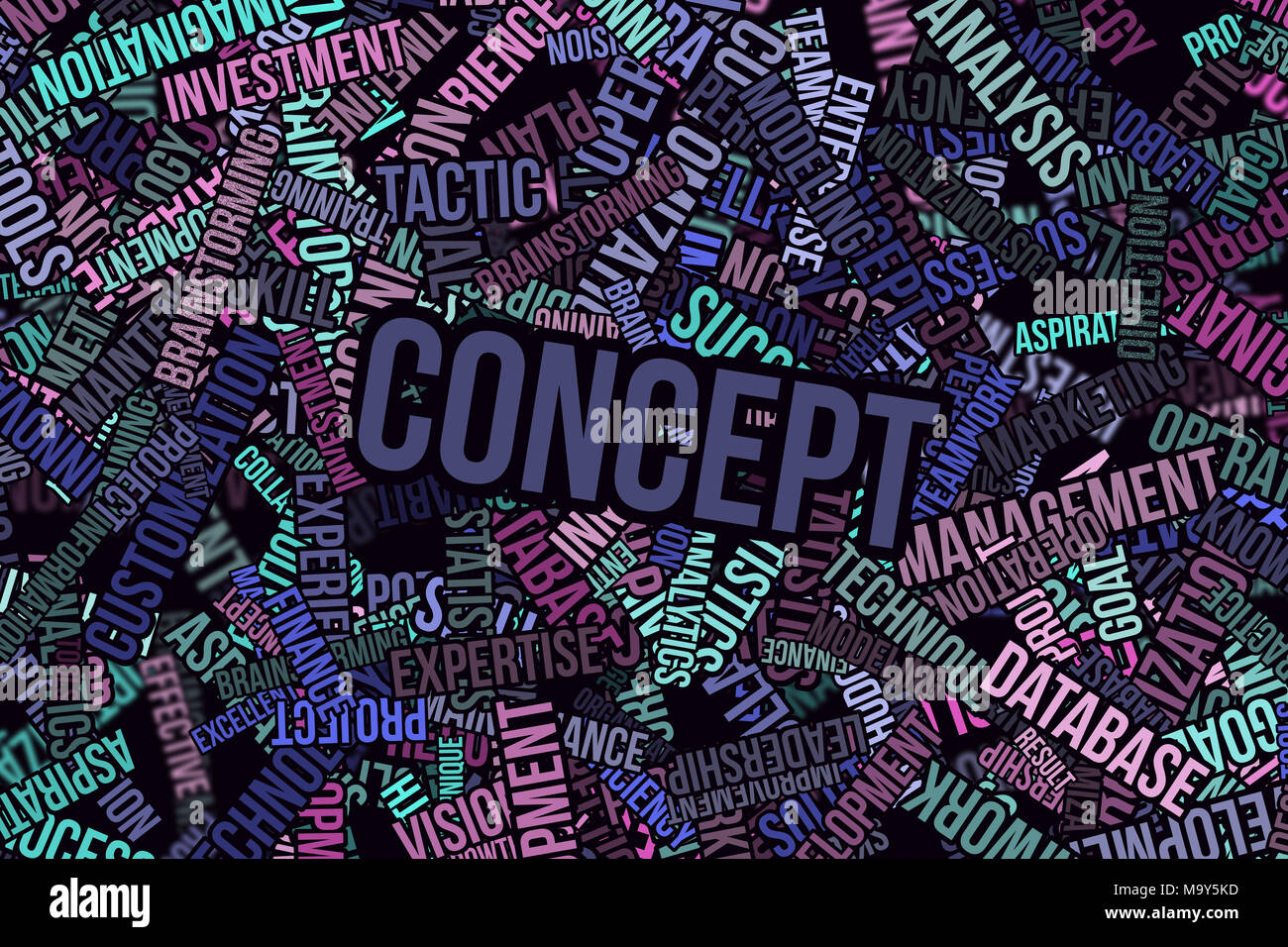 Concept, business word cloud, for design wallpaper, texture or ...