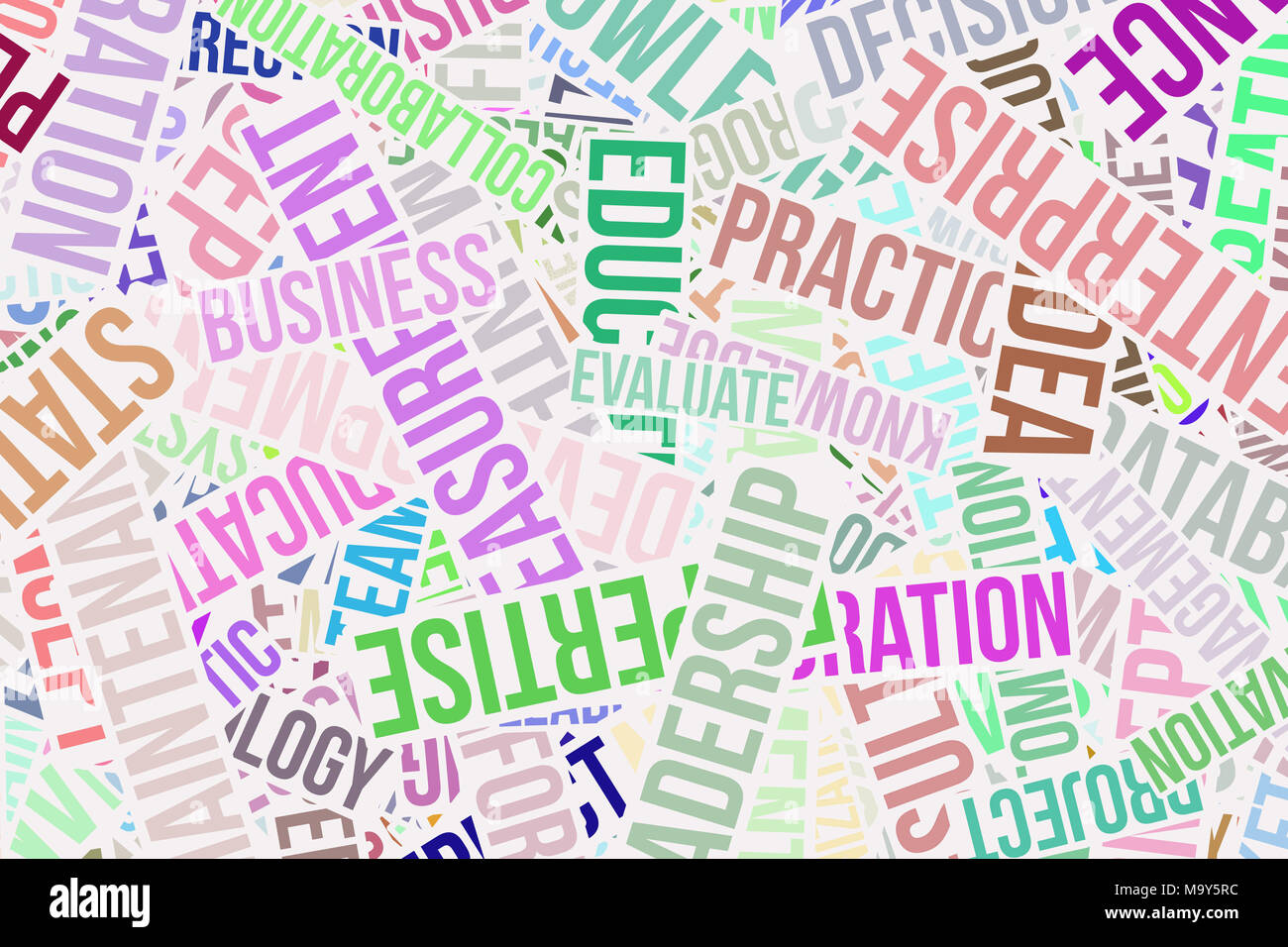 Business word cloud, for design wallpaper, texture or background Stock ...