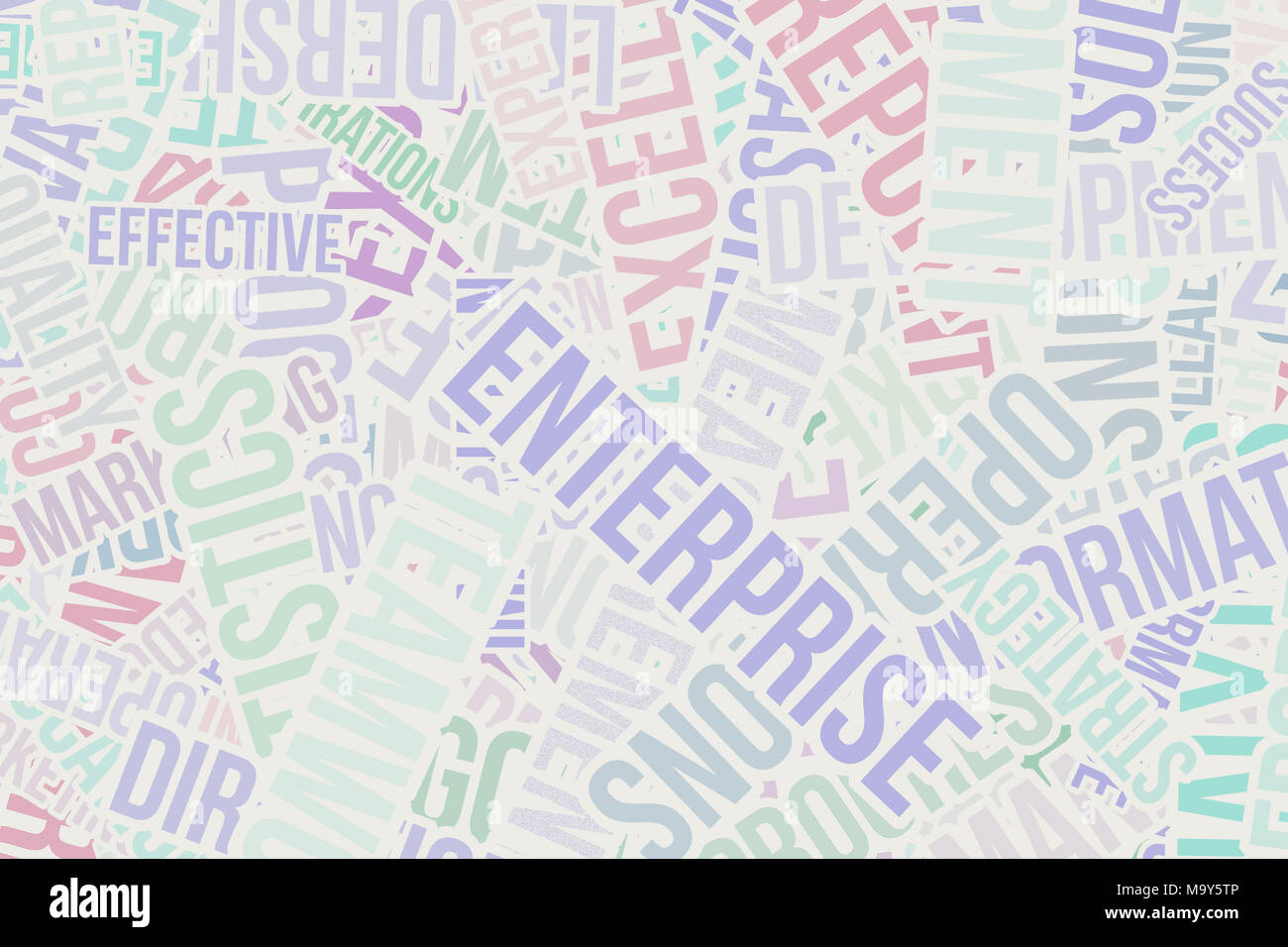 Business word cloud, for design wallpaper, texture or background Stock ...