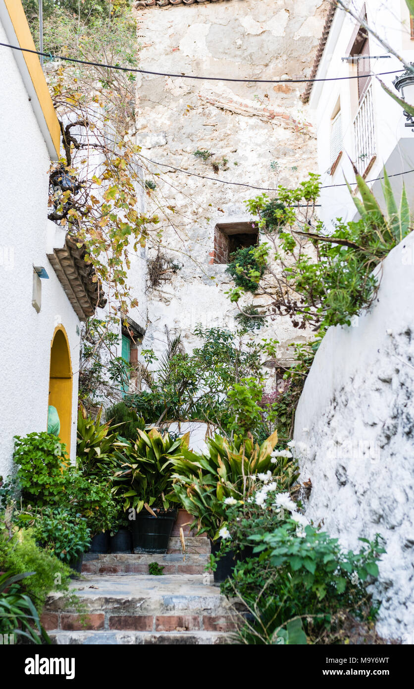 Spain pueblo villa hi-res stock photography and images - Alamy