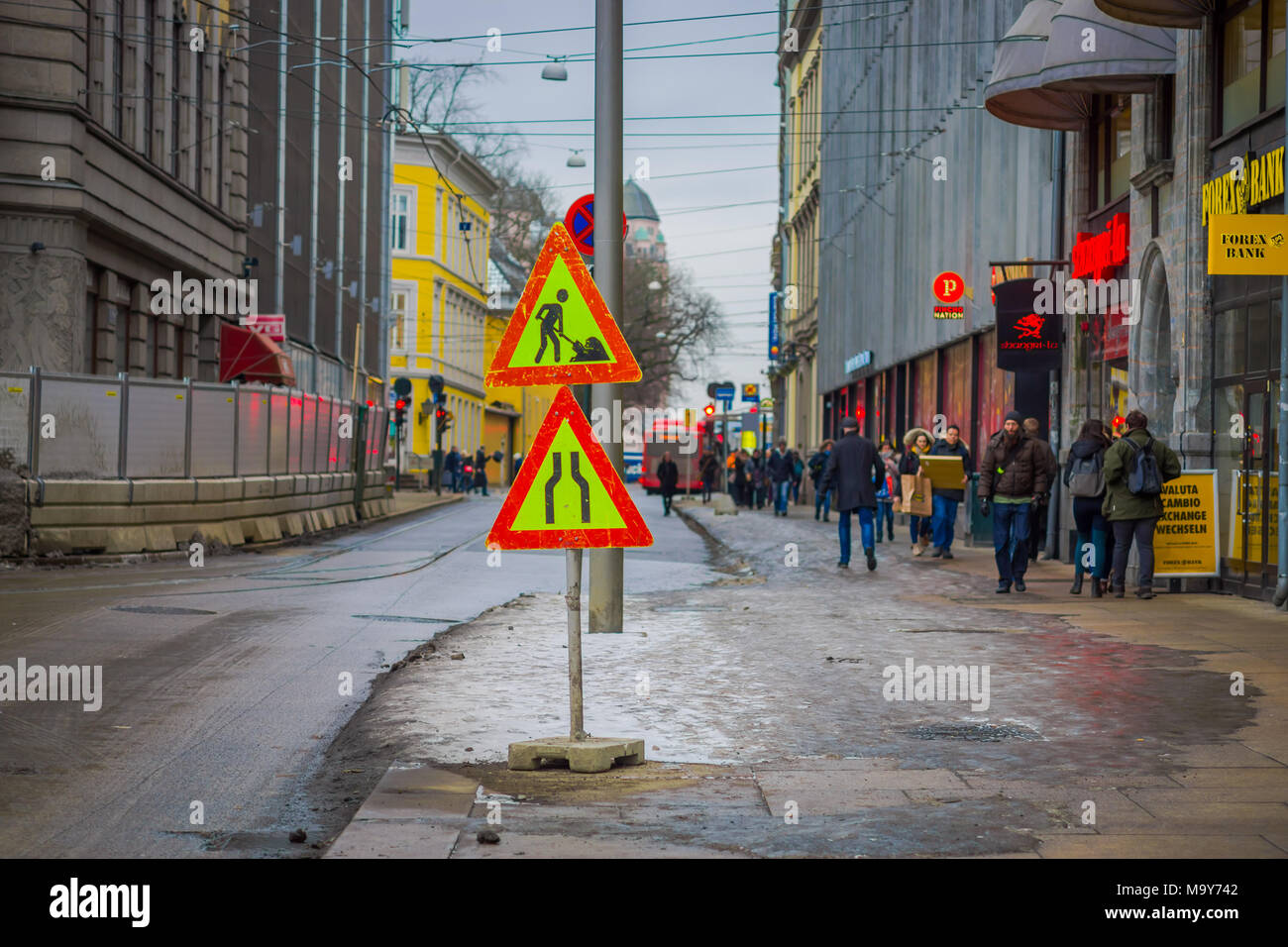 Oslo light rail hi-res stock photography and images - Alamy
