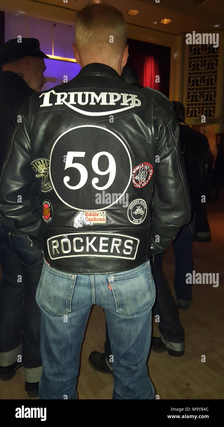 Leather jackets hi-res stock photography and images - Alamy