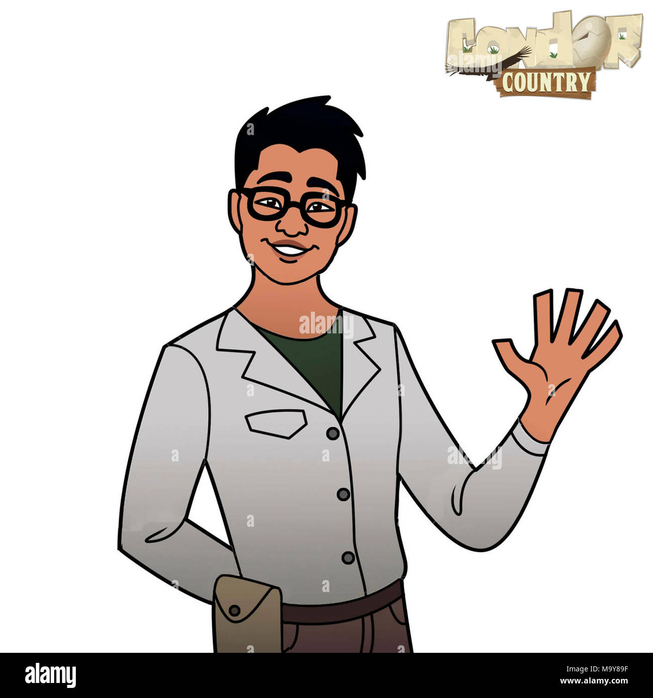 Condor Country Game Biologist Stock Photo - Alamy