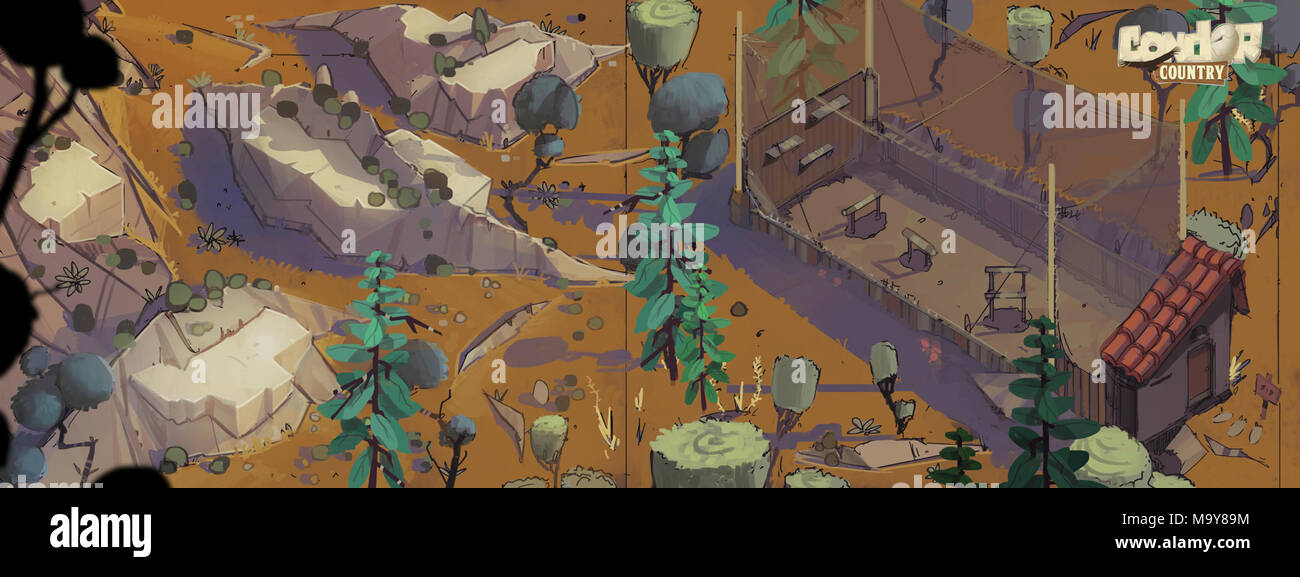 Condor Country Game Concept Sespe r Stock Photo - Alamy