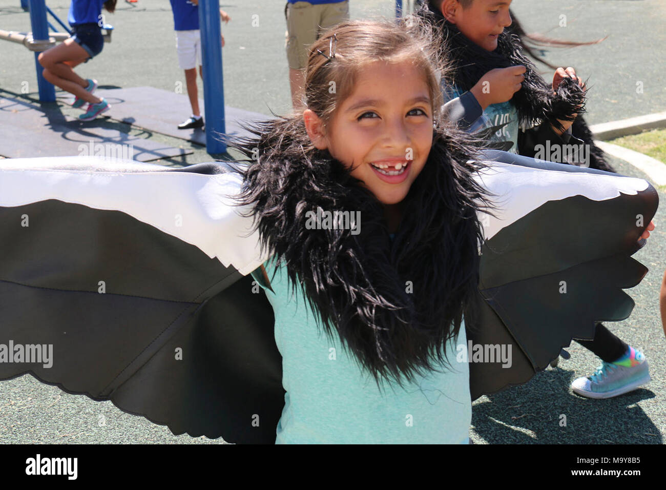 Condor Kid on playground at Mountain Vista Elementary School in ...