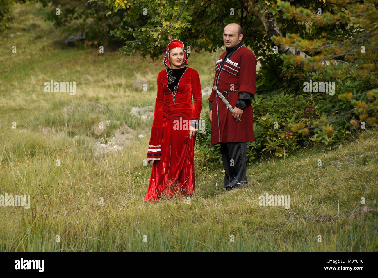 Georgia traditional dress hi-res stock photography and images - Alamy