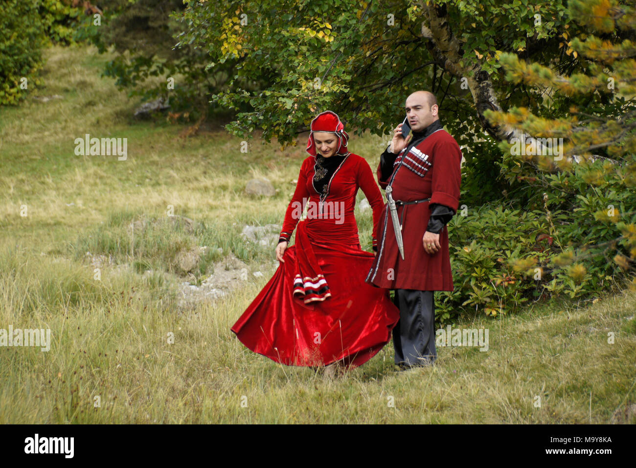 Georgia traditional dress hi-res stock photography and images - Alamy