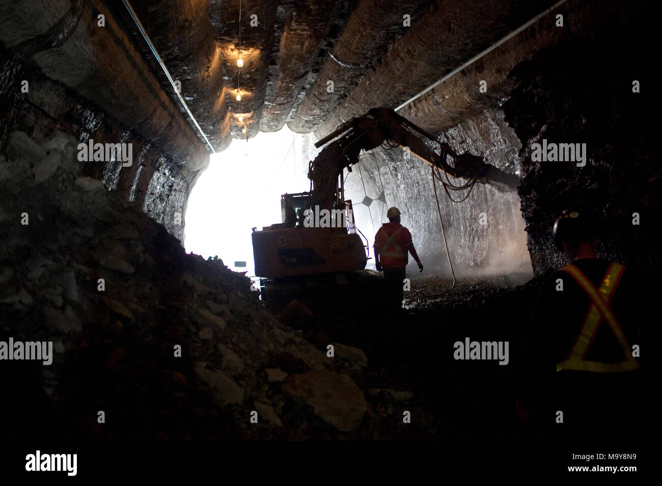 Underground pedestrian tunnel hi-res stock photography and images - Alamy