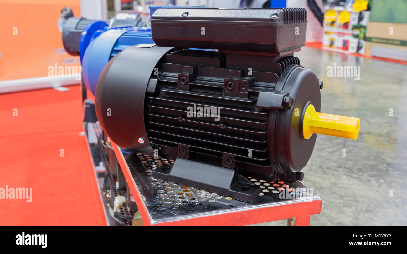 The three phase motors for industrial purpose Stock Photo - Alamy