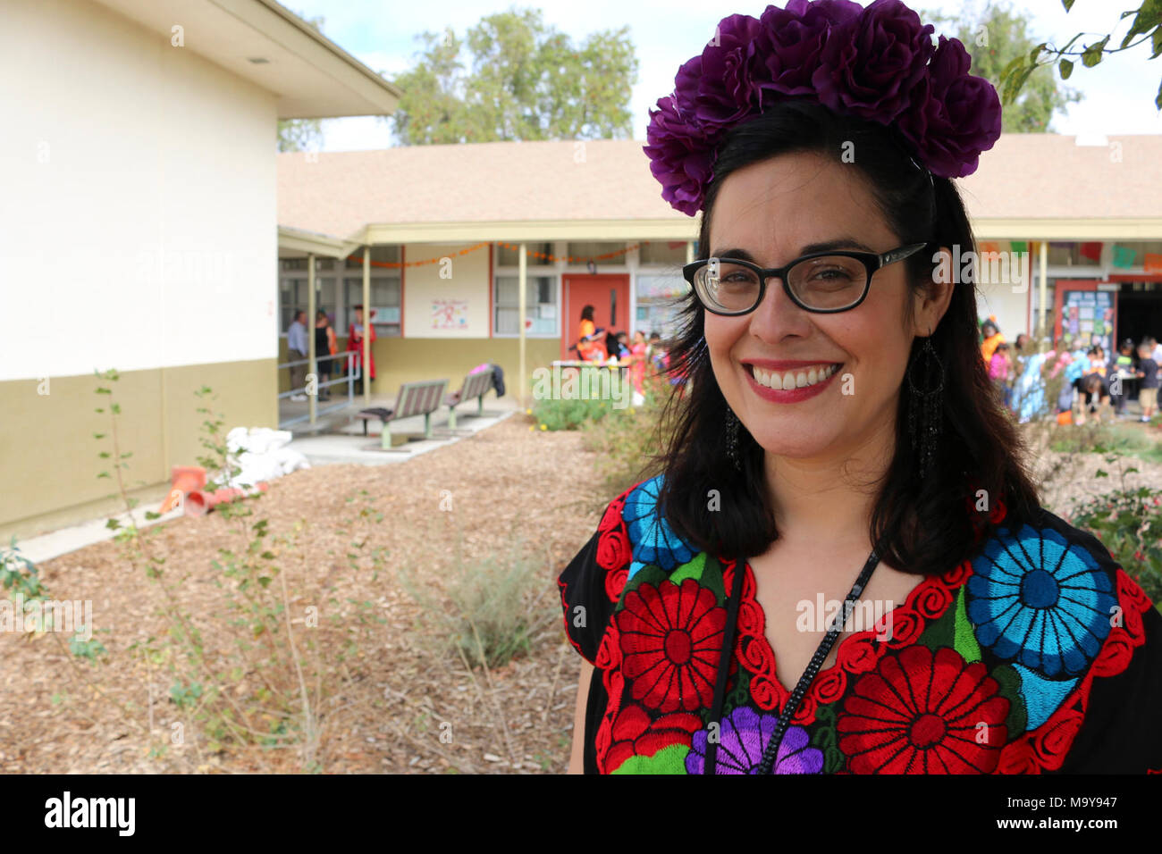 Elena Garcia, Assistant Principal of Bernice Curren School in Oxnard ...