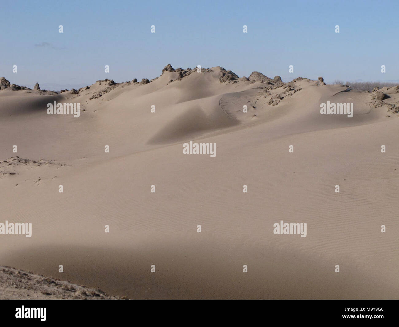 Flood effect Sand dunes Stock Photo - Alamy