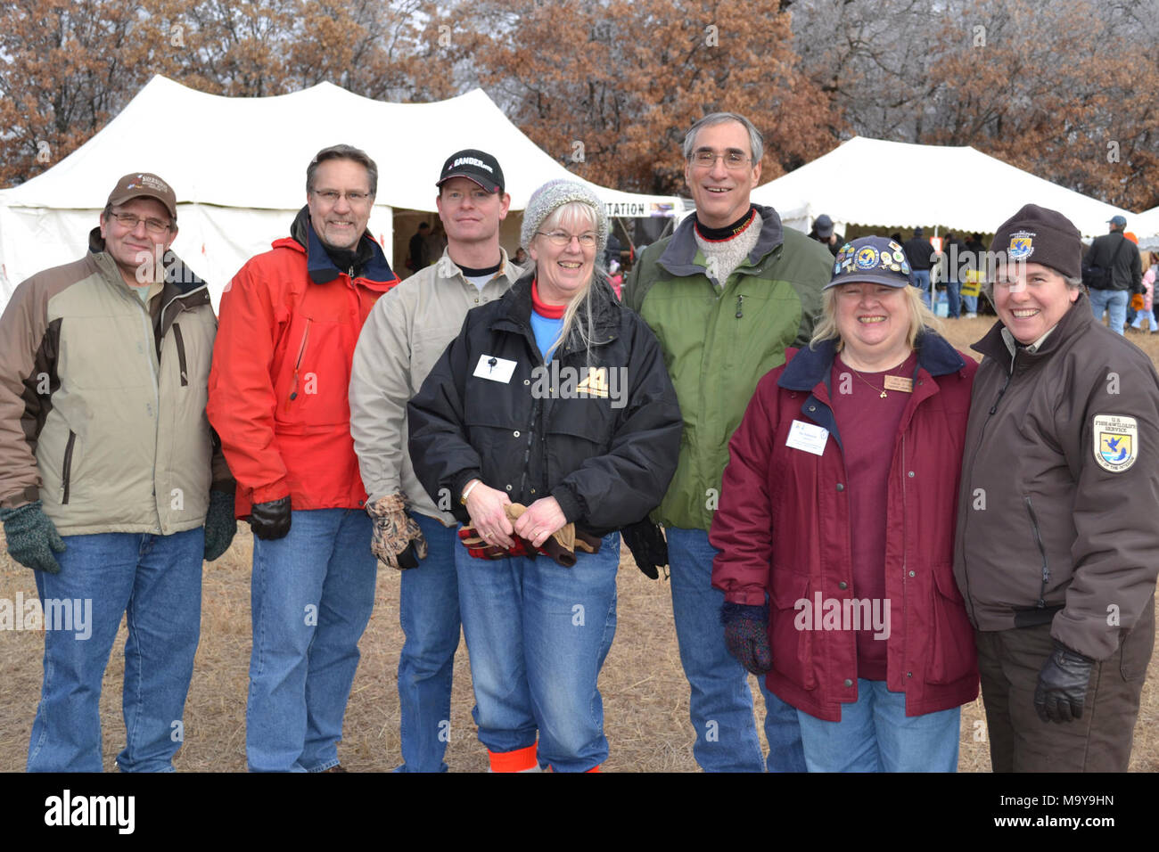 Friends of Sherburne NWR. Friends of Sherburne NWR board members pose ...