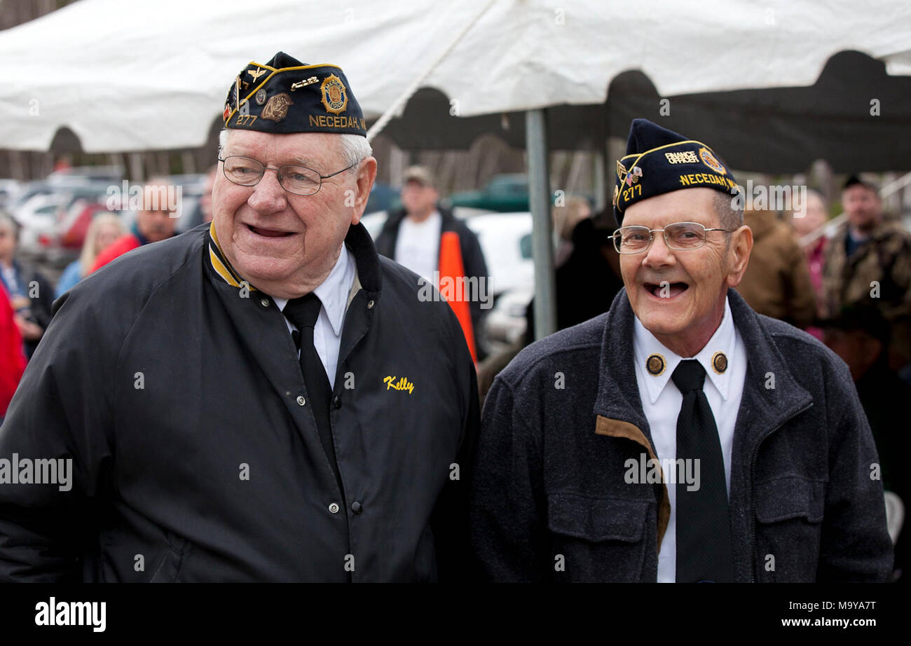 Kelly Jump and Another Member of the Honor Guard Stock Photo - Alamy