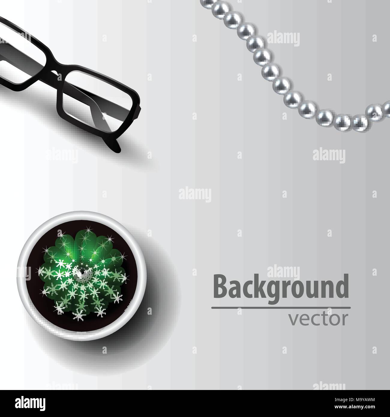 Cactus top view Stock Vector Image & Art - Alamy