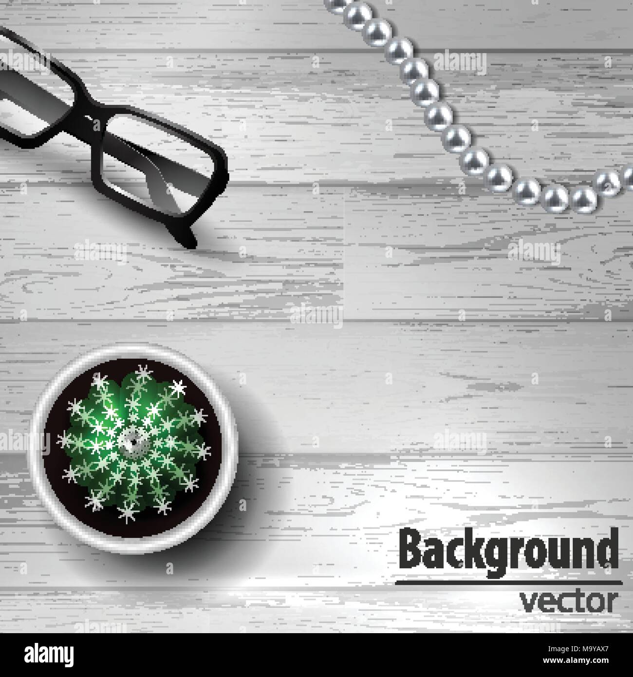 Cactus top view Stock Vector Image & Art - Alamy