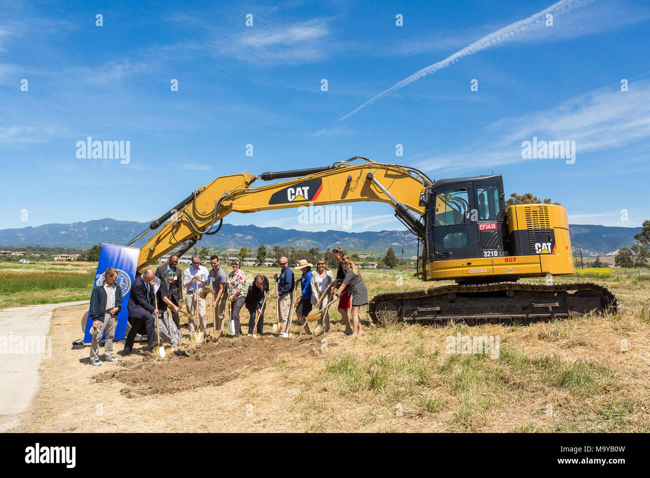 North Campus Open Space groundbreaking Stock Photo - Alamy